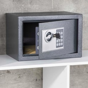 Hi Trezor S Elektrickým Zámkem Tmavě Šedý 31 X 20 X 20 Cm