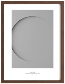 Idealform Poster no. 6 Round composition Barva: Smokey taupe, Velikost: 500x700 mm