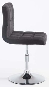 Bhm germany Barové židle Palma (SET 2 ks), textil, černá