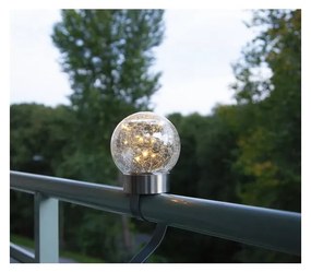 Solární variabilní LED svítidlo vhodné do exteriéru Star Trading Glory, ø 12 cm
