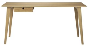 Stůl Butler z dubového dřeva Barva:: světlý dub, Rozměry:: 73x156cm
