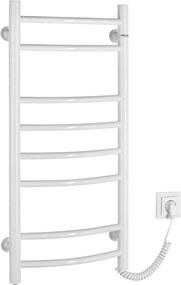 Aqualine Supe - Topné těleso 36x80 cm, 107 W, bílý SU140