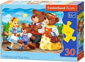 Castorland  Mášenka a tři medvědi / 30 dílků / od 4 let