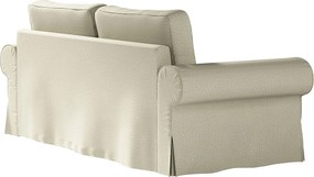 Potah na pohovku IKEA Backabro,  3-místná, rozkládací barva béžová látka pletený vzor