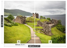 Fototapeta Hrad Loch Ness 104x70