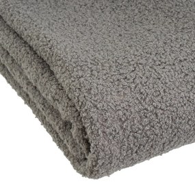 Šedá deka s beránkem 130x160 cm Sherpa Bouclé – Casa Selección
