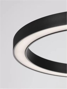 Závěsné LED svítidlo NOVA LUCE CUPPE 58W 3000K černé 9345624