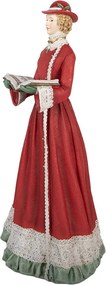 Sada 4ks vánoční dekorace figurka vánoční sbor Nativity Choir - 13*12*40 cm