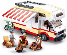 Sluban Model Bricks M38-B1193 Obytný vůz TS-3 v měřítku 1:35