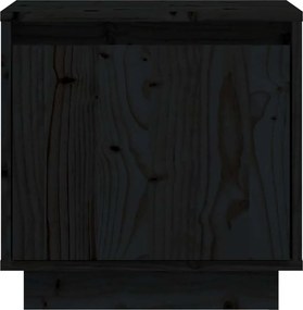 vidaXL Noční stolek 40 x 30 x 40 cm masivní borové dřevo [813313] Barva: Šedá