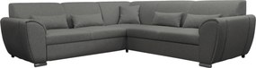 XXXLutz ROHOVÁ SEDAČKA, textil, šedá Livetastic - Sedací soupravy - 001574004212