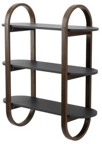Polička Bellwood Wall Shelf Black Walnut Umbra