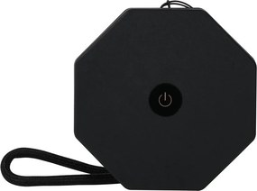Bílá/černá přenosná světelná dekorace na USB ø 8 cm Twist – Gingko