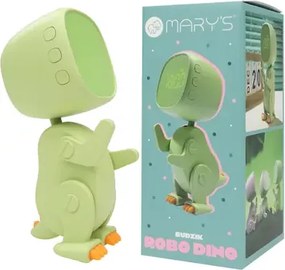 Mary's Budík robotický - dino, zelený