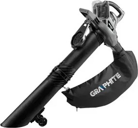 Graphite 58G036 / Aku fukar a vysavač listí / 2x18 V / 220 m3/h / vak