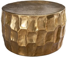 OnaDnes -20% Moebel Living Zlatý kovový konferenční stolek Joakim 68 cm