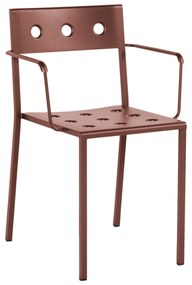 HAY Zahradní židle Balcony Armchair, Iron Red