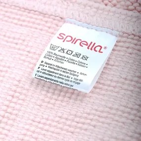 Spirella CUBO světle růžová / Koupelnová předložka / bavlna / 50 x 80