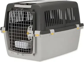Trixie Gulliver 4 šedá S–M / Přepravka pro zvířata / IATA sada / 52 ×