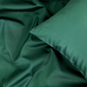 Saténový povlak na polštář Royal - dark green Velikost: 40 x 40