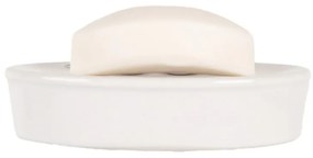 Keramická miska na mýdlo s reliéfem Le Bain – 13x9x3 cm 42x38x58