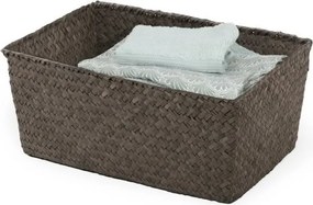 Pletený košík Compactor 30 x 20 x 13 cm, světle hnědá