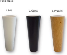 Eka Křeslo ušák AXEL Výběr nohou: Bílé, Barva látky: Zelená a šedá (Evo 32 + Trinity 14)