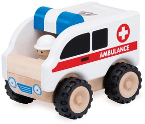 Wonderworld Dřevěná mini sanitka