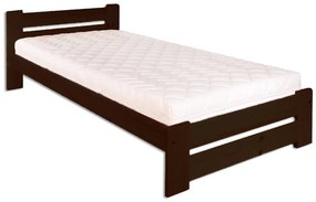 Drewmax Dřevěná postel 100x200 LK146 ořech