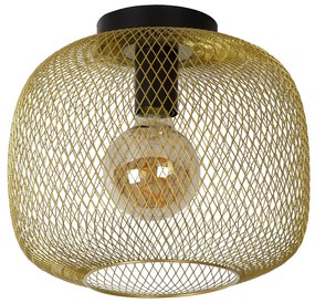 Lucide 45185/30/02 stropní svítidlo Mesh matně zlaté / mosaz, E27, ø30cm