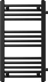 Mexen Ares, topné těleso 700 x 400 mm, 240 W, boční pravé a spodní připojení, černé, W102-0700-400-00-70-S