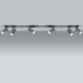 Sollux SL.0454 - Stropní bodové svítidlo RING 6xGU10/10W/230V