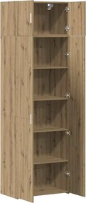 Úložná skříňka 2 ks Artisanový dub 70 x 42,5 x 225 cm 3365636
