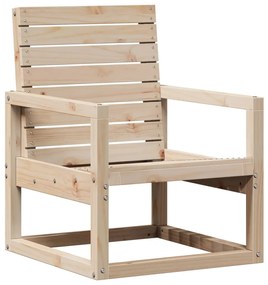 Zahradní židle 57,5 x 63 x 76 cm masivní borové dřevo