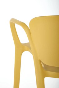 HALMAR K491 židle hořčicová