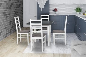 Drewmix jídelní židle NILO 8 + doprava zdarma dřevo: černá