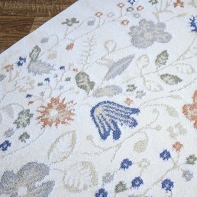 Angel Carpet, Kusový koberec Aurora 25 Cream, 160x230, bílá, kancelář