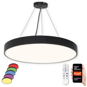 Top Light- LED RGB Stmívatelný lustr na lanku LED/60W/230V Wi-Fi Tuya černá + DO