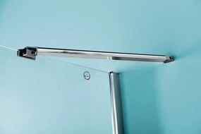 Polysan Polysan, ZOOM LINE čtvercová sprchová zástěna 1000x1000mm, čiré sklo, ZL5416