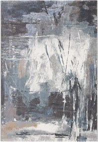 Moderní kusový koberec Ragolle Argentum 63843 2626 Abstraktní modrý Rozměr: 160x230 cm