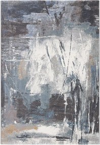 Moderní kusový koberec Ragolle Argentum 63843 2626 Abstraktní modrý Rozměr: 240x330 cm