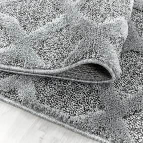 Ayyildiz, Kusový koberec Pisa 4702 Grey, 60x110, šedá, ložnice