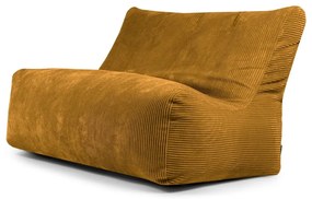 Manšestrový sedací vak v hořčicové barvě Sofa Seat Lounge – SLOWDOWN