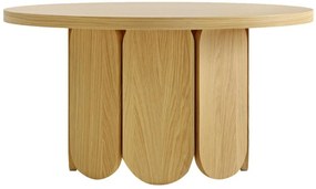 Dubový konferenční stolek Woodman Soft 79 cm
