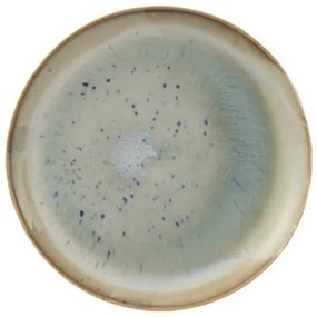 Keramický talíř se stékající glazurou