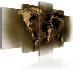 Obraz - Brass continents