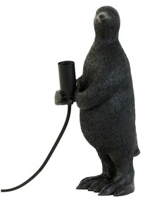 Černá stolní lampa (výška 34 cm) Penguin – Light &amp; Living