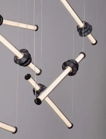 LED stmívatelný černá designové svítidlo Atmosfera