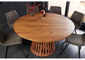 Massive home | Kulatý jídelní stůl MAISON JADE 130 CM masiv akácie