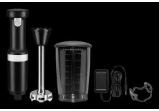 KitchenAid 5KHBBV53EBM bezdrátový tyčový mixér matná černá